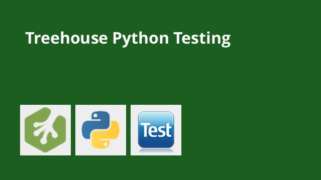 Treehouse Python Testing Treehouse Python Testing